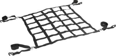 Lifting Polyester Cargo Netting , Flat Webbing Pickup Truck Bed Cargo Net