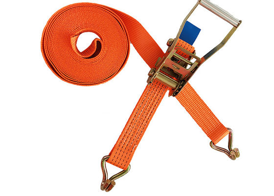 Blue Label Self Tightening Ratchet Straps , Ratchet Straps With Safety ...