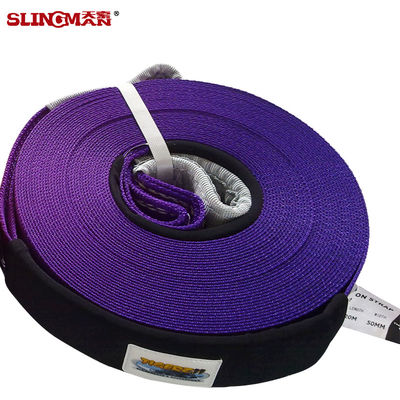 Wheel Straps For Towing Car Tow Rope Super Heavy Duty Polyester Tow Strap