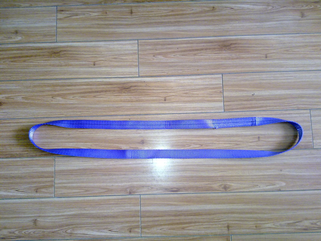 One Way Endless Webbing Sling Single Eye For Lifting Steel Pipe And Tubing