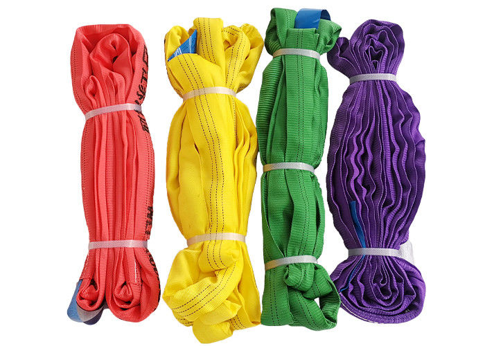 Anti Abrasion Polyester Lifting Sling 6T/5T/4T/3T/2T/1T With Easy ...