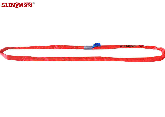 Red 5T Polyester Endless Round Sling EN1492-2 Heavy Duty Recovery ...