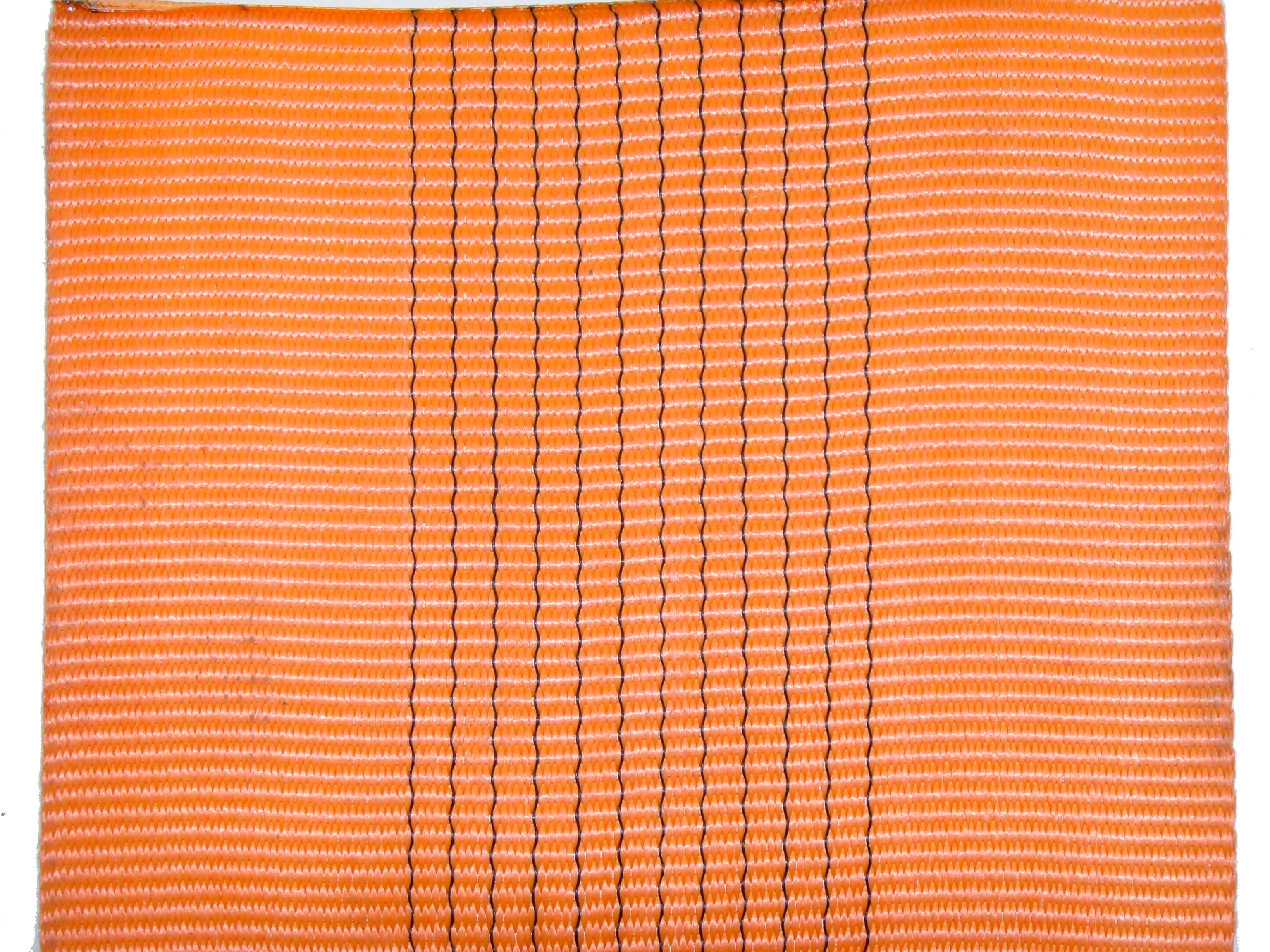 Orange 300mm Polyester Webbing Roll For Sling EN1492-1 WLL 12T Breaking ...
