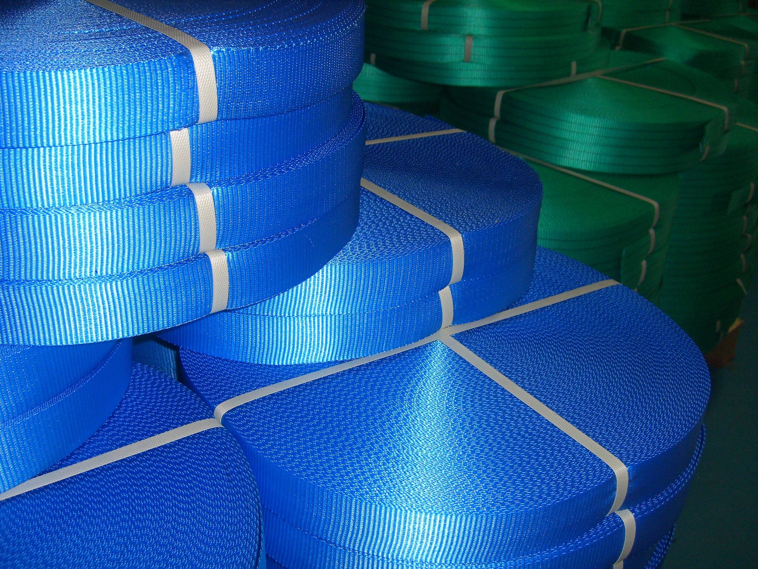 50mm Orange Webbing Lashing Strap 2 Inch EN 12195-2 Standard Without Buckle