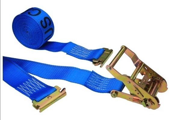 Blue Label Self Tightening Ratchet Straps , Ratchet Straps With Safety ...